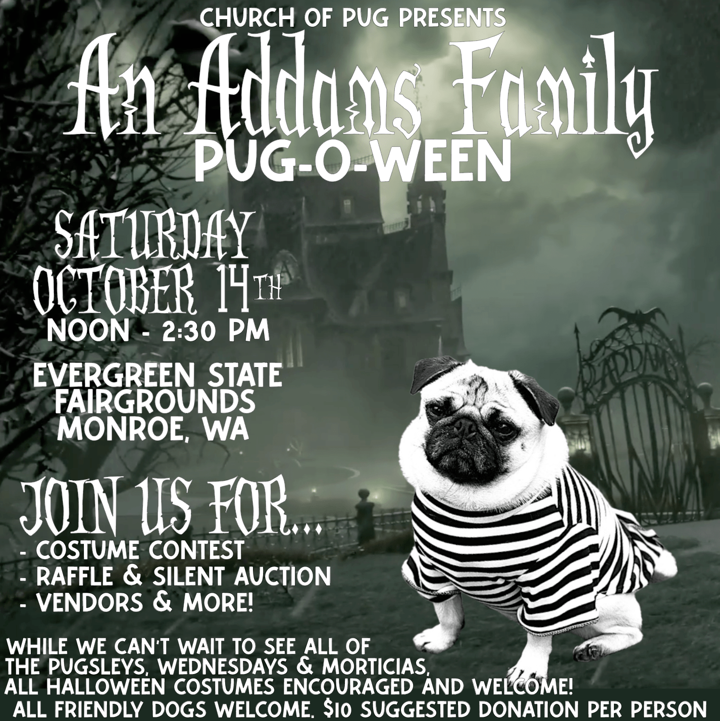 Church of Pug – Your Washington State Pug Rescue