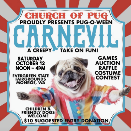 Church of Pug – Your Washington State Pug Rescue